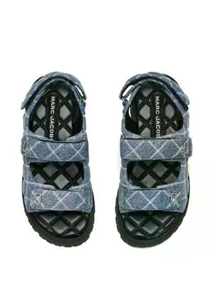 Marc Jacobs The Quilted Denim Sandals