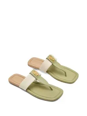 Marc Jacobs Colorblock Leather Sandals