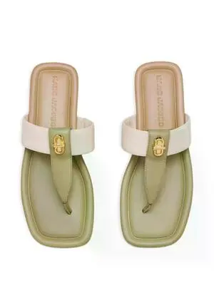 Marc Jacobs Colorblock Leather Sandals