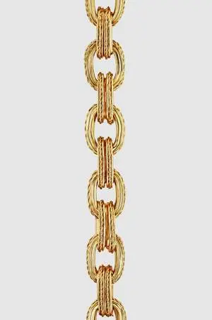 ANINE BING Double Link Chain Necklace