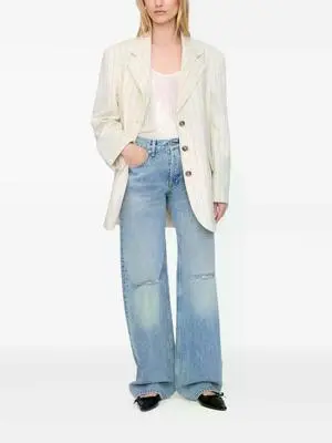 ANINE BING Sara Blazer - Neutrals