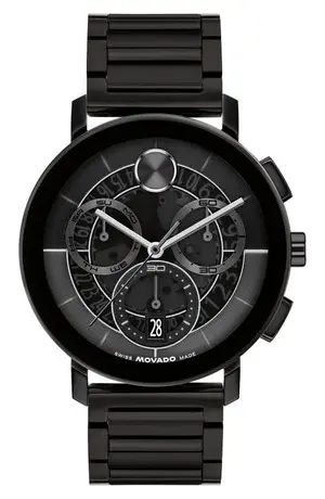 Movado Bold Evolution 2.0 Chronograph Bracelet Watch - Black