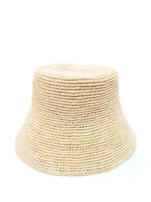 Sandro Raffia Bucket Hat