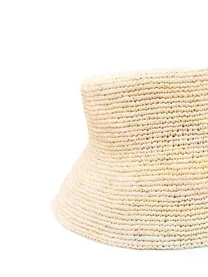 Sandro Raffia Bucket Hat