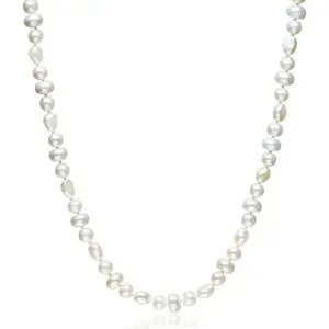 Sheryl Lowe Mixed Shape Necklace - Pearl