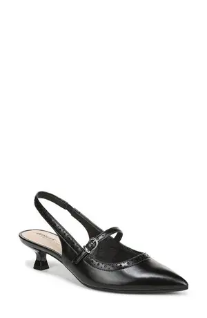 LIFESTRIDE Marilyn Slingback Kitten Heel Pumps - Black
