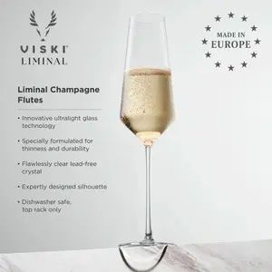 VISKI Reserve Liminal Champagne Flute