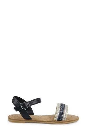 CANDIE'S Ankle Strap Sandal - Black
