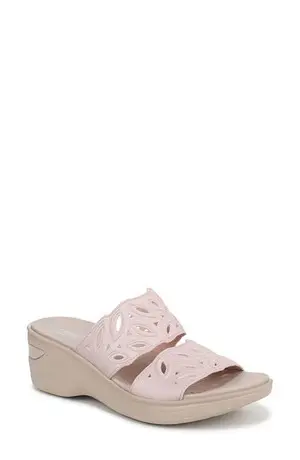 LIFESTRIDE Delight Platform Wedge Slide Sandal