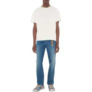 Burberry Zip Up Jeans For Men