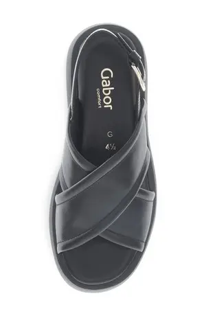 Gabor 62.851.67 Slingback Sandal - Black