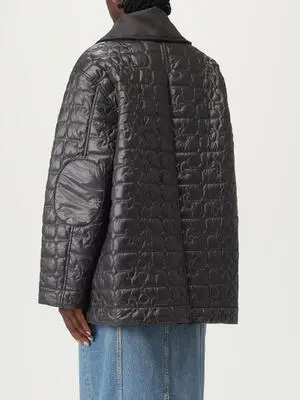 GANNI Quilted Jacket - Grey