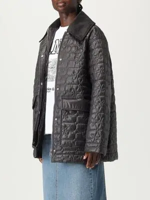 GANNI Quilted Jacket - Grey