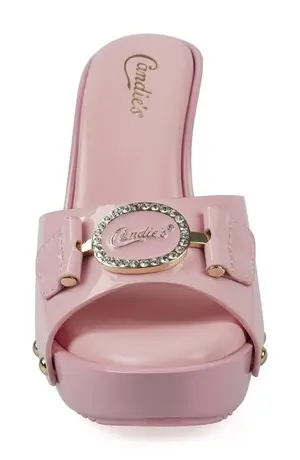 CANDIE'S Lorenna Platform Sandal - Pink