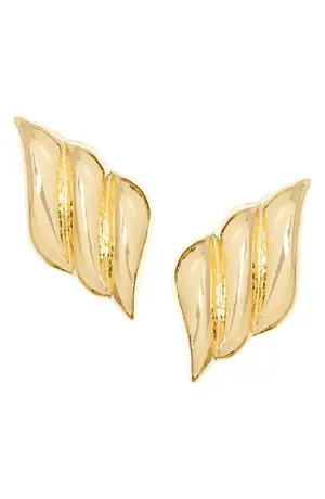 MARLYN SCHIFF Wing Stud Earrings - Gold