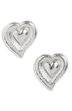 Frasier Sterling Heart Shaped Earrings