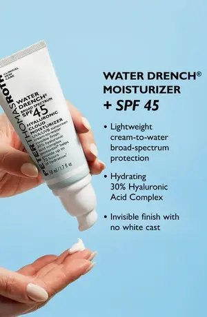 PETER THOMAS ROTH Water Drench® Broad Spectrum Spf 45 Hyaluronic Cloud Moisturizer