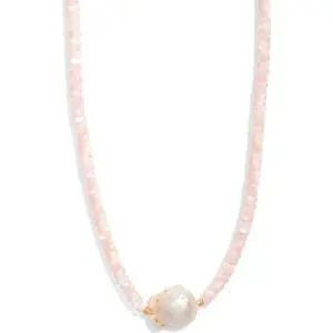 FRASIER STERLING Amalfi Baroque Freshwater Pearl Necklace