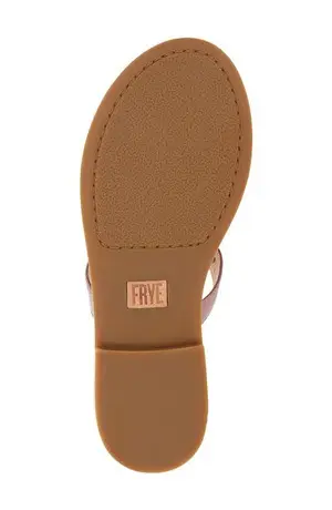Frye Taylor Logo Flip Flop
