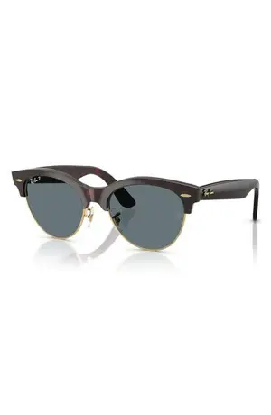 Ray-ban 54mm Gradient Polarized Sunglasses - Red Havana