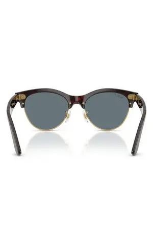Ray-ban 54mm Gradient Polarized Sunglasses - Red Havana