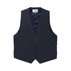 スーツ Supreme x MM6 Washed Cotton Suit Vest Supreme X Mm6 Maison Margiela Washed Cotton Suit Vest - Blue