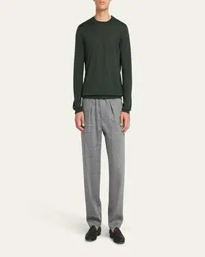 Giorgio Armani Cashmere Knit Crewneck Sweater