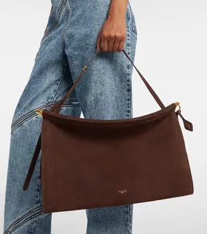 Alaïa Le Click Large Shoulder Bag - Brown