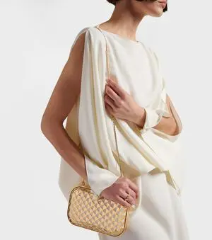 BVLGARI Calla -plated Clutch