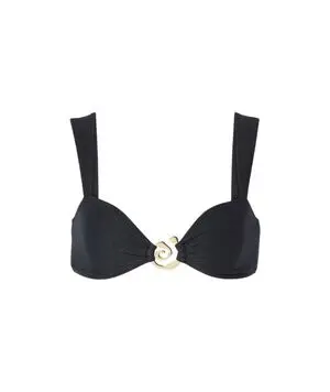 SAME Same Spiral Bikini Top Black