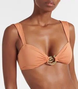 SAME Spiral Bikini Top - Orange