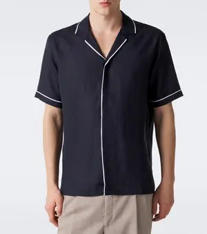 Orlebar Brown Maitan Linen Shirt