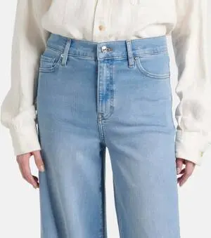 FRAME Le Slim Palazzo Flared Jeans