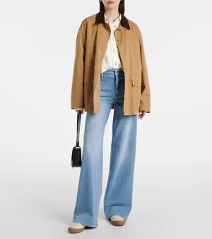 FRAME Le Slim Palazzo Flared Jeans