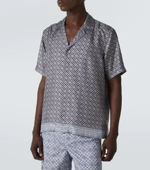 Orlebar Brown Maitan Printed Silk Blowing Shirt