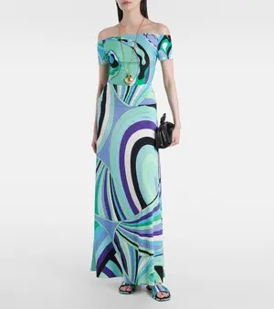 Emilio Pucci Iride Maxi Skirt - Multicoloured
