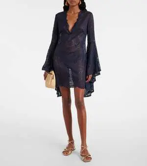 ALEXANDRA MIRO Kara Lace Beach Dress