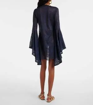 ALEXANDRA MIRO Kara Lace Beach Dress