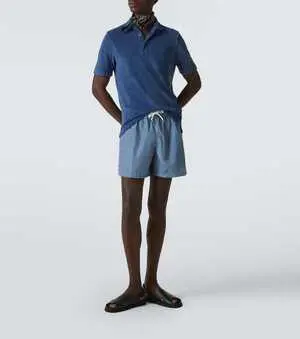 Fedeli Mondial Cotton Terry Polo Shirt