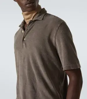 Fedeli Mondial Cotton Terry Polo Shirt