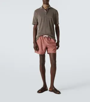 Fedeli Mondial Cotton Terry Polo Shirt