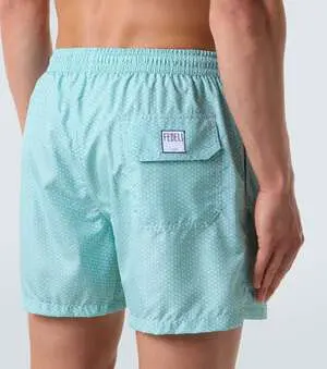 Fedeli Madeira Printed Swim Trunks