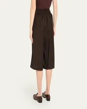6397 Pinstripe Wrap Shorts