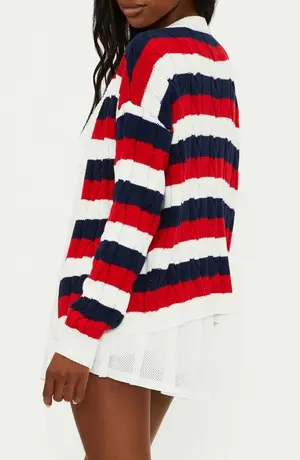 Beach Riot Sherry Stripe Cardigan