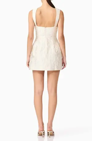 ELLIATT Galadirel Jacquard Mini Dress