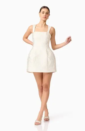 ELLIATT Galadirel Jacquard Mini Dress