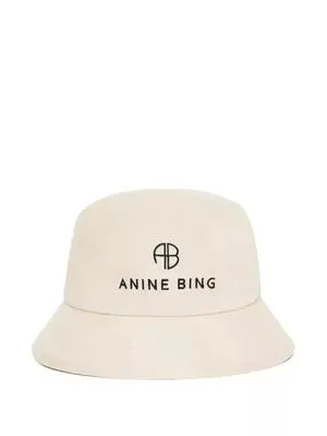 ANINE BING Nicks Bucket Hat - White