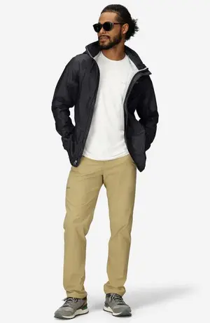 MARMOT Precip® Waterproof Hooded Jacket - Black