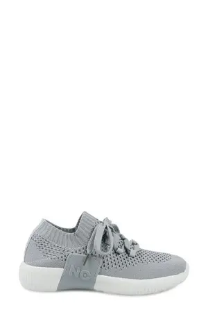 NATIONAL COMFORT Ainslee Knit Sneakers - Light Grey