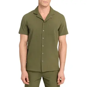 W.R.K Crinkle Camp Shirt - Green